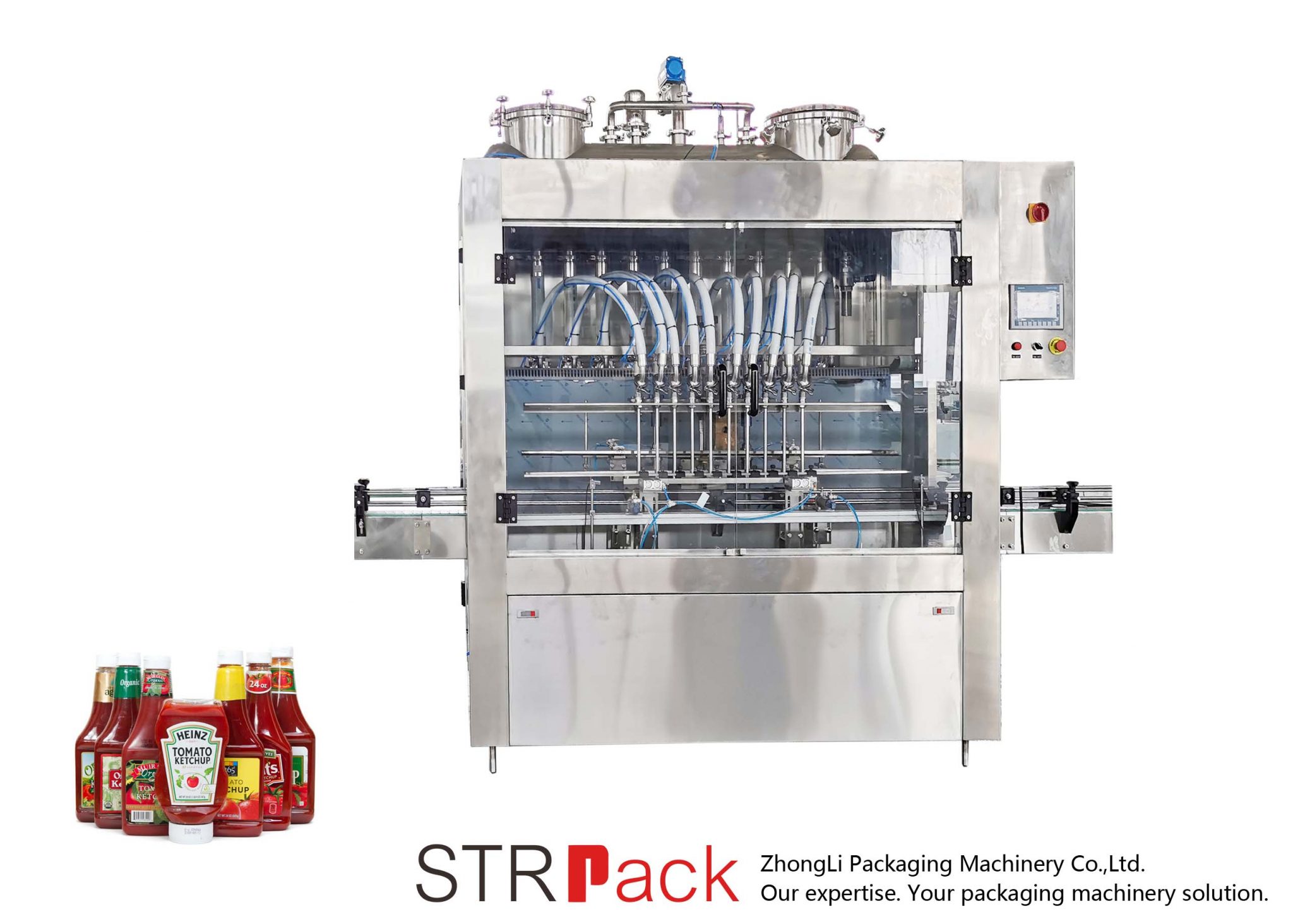 Mesin Pengisian Saus Otomatis - Strpack